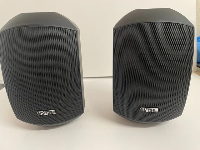 APART MASK 4TBL Black Speaker Pair £20.00 - PicClick UK