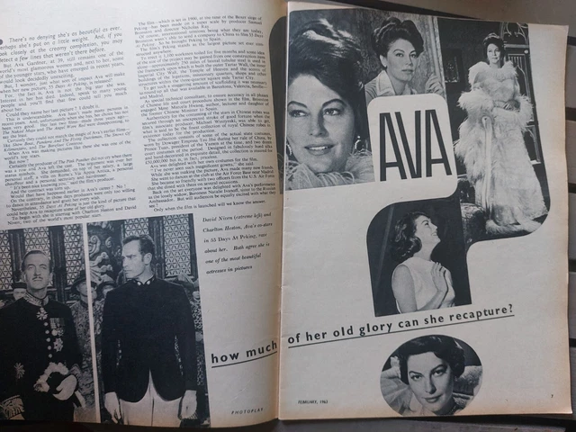 PHOTOPLAY MAGAZIN-FEB 1963-CLIFF/AVA Gardner/Kardinal/Bardot ...