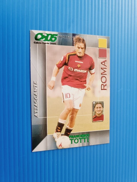 CARD N. 152 Francesco Totti Roma Calcio Cards 2005 Panini Cc05 Nuova ...