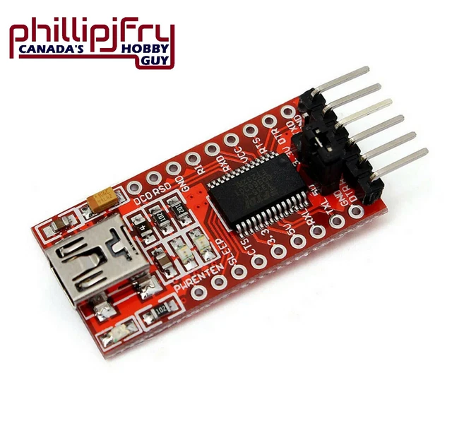 FTDI FT232RL USB to TTL Serial Converter Adapter Module 5V / 3.3V For ...