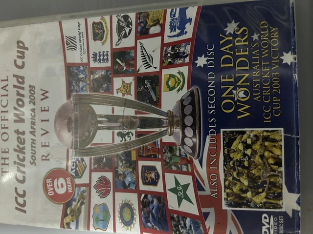 ICC CRICKET WORLD Cup 2003 Review DVD £7.99 - PicClick UK
