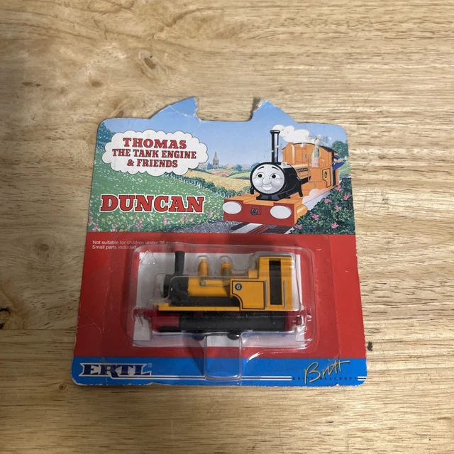 ERTL THOMAS TANK Engine & Friends Train - DUNCAN - NEW - BOXED £13.46 ...