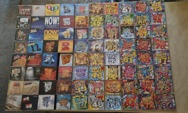 COMPLETE NOW THAT'S What I Call Music Rare CD Collection 1-116 Joblot ...