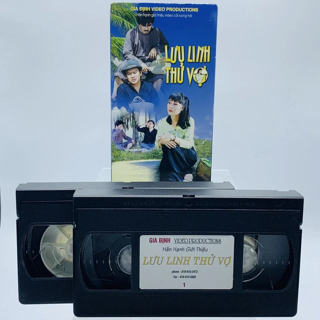 LUU LINH THU Vo Vietnamese Movie VHS Gia Dinh Video Productions 1996 £9 ...