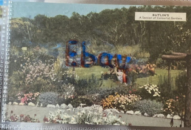 BUTLINS GENERAL PICTURE Vintage Postcard Posted Skegness Colourful ...