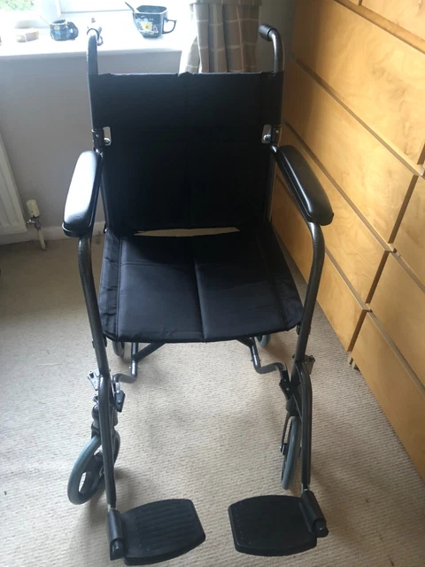AIDAPT STEEL COMPACT Transport Wheelchair and Foam Cushion £50.00 ...