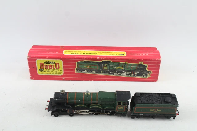 HORNBY DUBLO CARDIFF Castle 2221 OO Gauge Locomotive 4075 Boxed Model ...