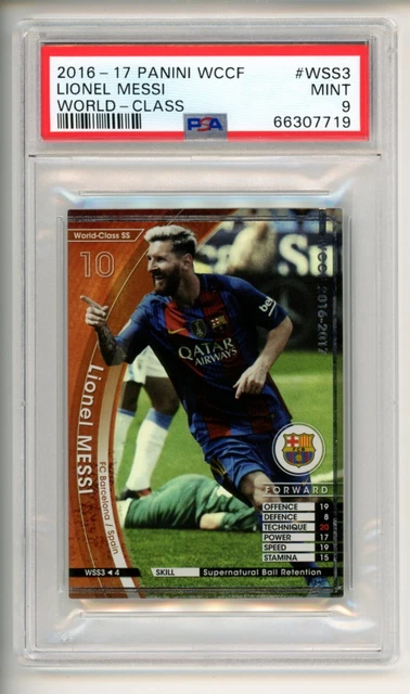 CARTA PSA 9 Lionel Messi Fc Barcellona Wss3 Panini Wccf 2016-17 Giapponese 235 EUR 1,15 ...