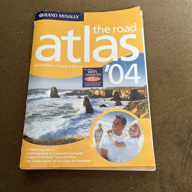 RAND MCNALLY THE Road Atlas 2004 USA,Canada & Mexico £5.30 - PicClick UK