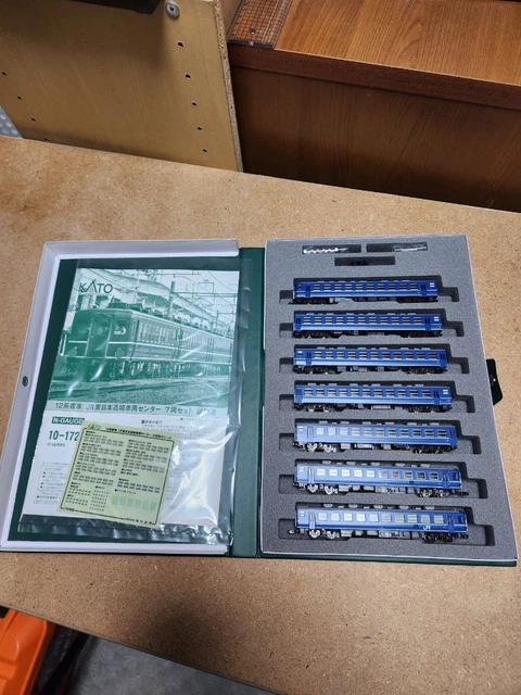 KATO N GAUGE 12 Series Passenger Cars JR East Takasaki 7-Car Set 10 ...