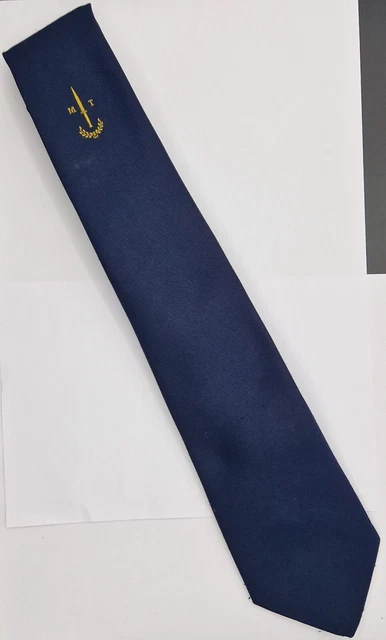 BRITISH ARMY ROYAL Marines Commando M.T Section Regimental Tie Made In ...