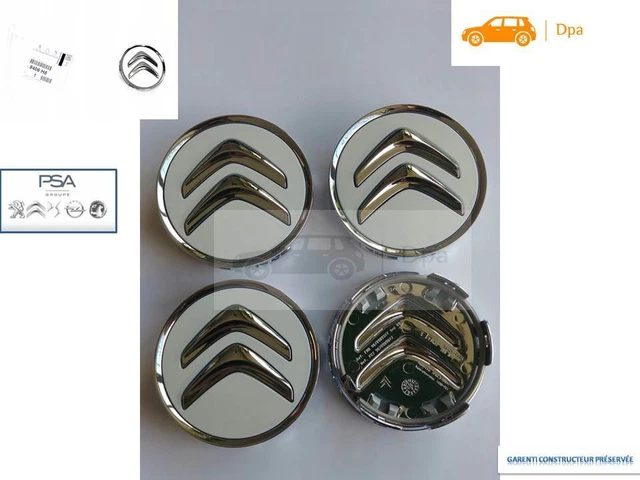 ENJOLIVEURS CACHE MOYEU jantes alu Citroën DS3 4 c2 c3 c4 c5 9406h8 d ...