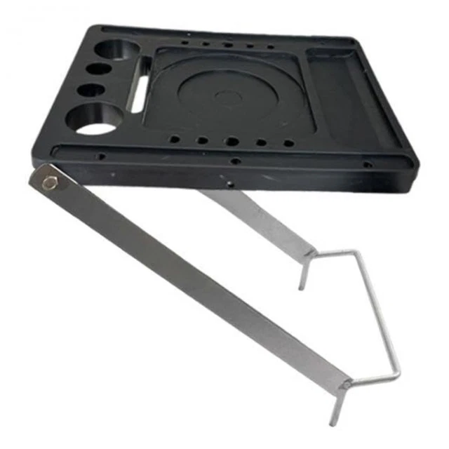 PORTABLE TRAPEZOIDAL WORKBENCH Folding Platform Iron Material for ...