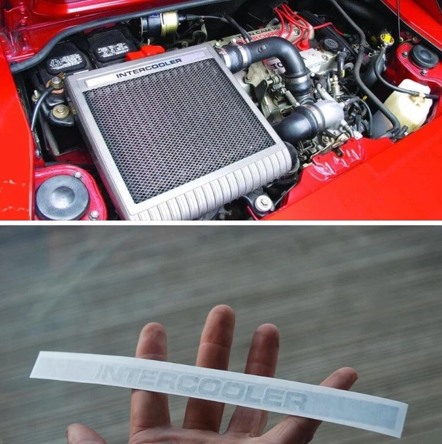 TOYOTA MR2 MK1 Rare ‘INTERCOOLER’ Decal. Sticker. Supercharged ...