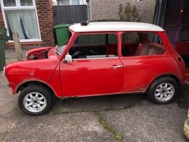 CLASSIC ROVER MINI Cooper Rolling Shell Project Restoration £1,570.00 ...