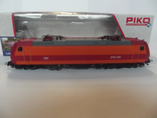 PIKO H0 E- LOK BR 185 the PKP DC with interface in original packaging £84.63 - PicClick UK