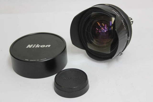 NIKON NIKKOR-QD C Ai ified 15mm F5.6 Fisheye Lens v7036 £685.84 ...