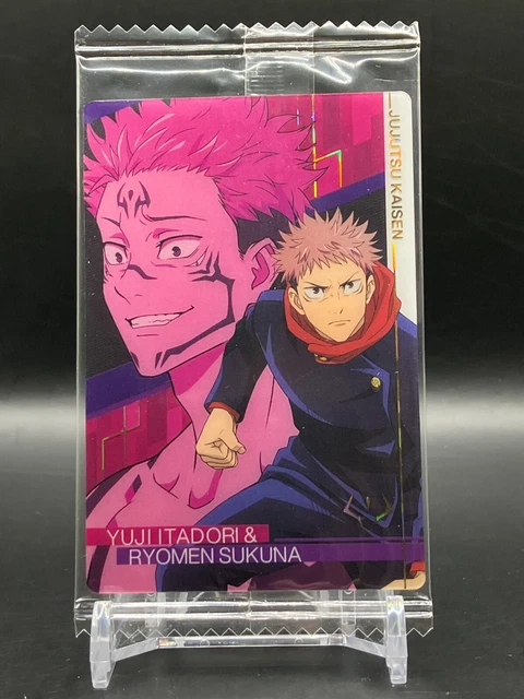 YUJI ITADORI RYOMEN Sukuna Jujutsu Kaisen Wafer Cards SP TCG Japanese ...