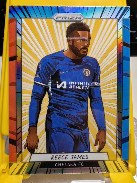 2023-24 PANINI EPL Prizm Reece James Chelsea FC MANGA #23 custodia SSP ...