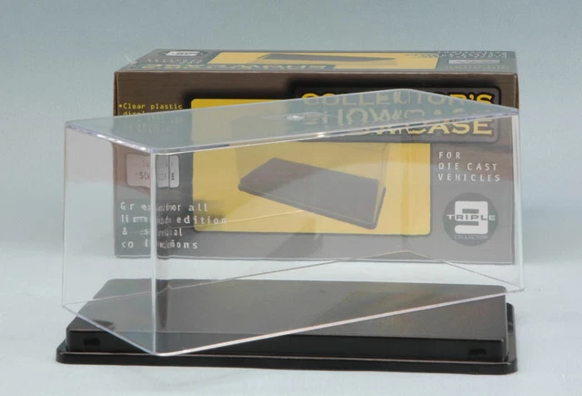 COURSE BOX MODEL Car Scale 1:43 vehicles road diecast Show Case Triple ...