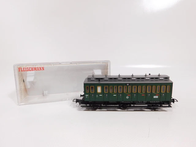 FLEISCHMANN H0 DC 5092 Compartment Passenger Car 1541 DRG Mint + Box # ...
