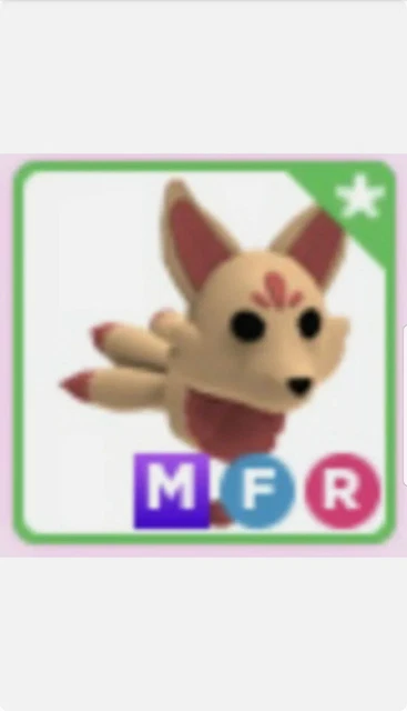 MEGA NEON FLY Ride MFR Kitsune Roblox Adopt Me EUR 15,56 - PicClick FR