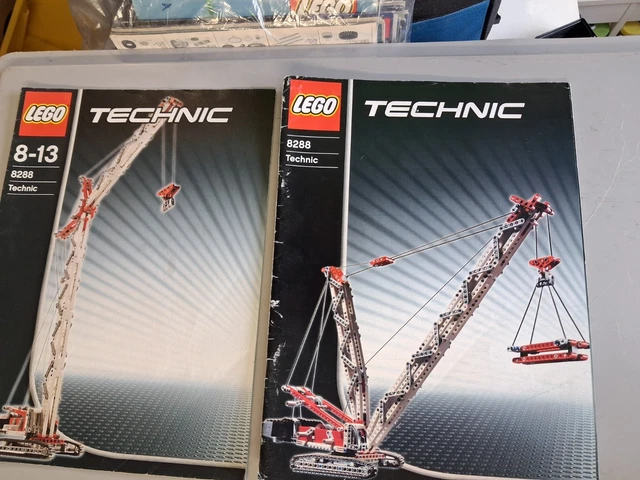 LEGO TECHNIC 8288 Tower Crane Complete with instruction Manuals £63.08 ...