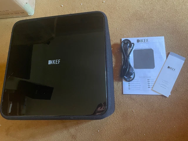 KEF KUBE-2 KHT SubWoofer 200w Dual 10" ABR Active Powered Sub 10 Inch ...