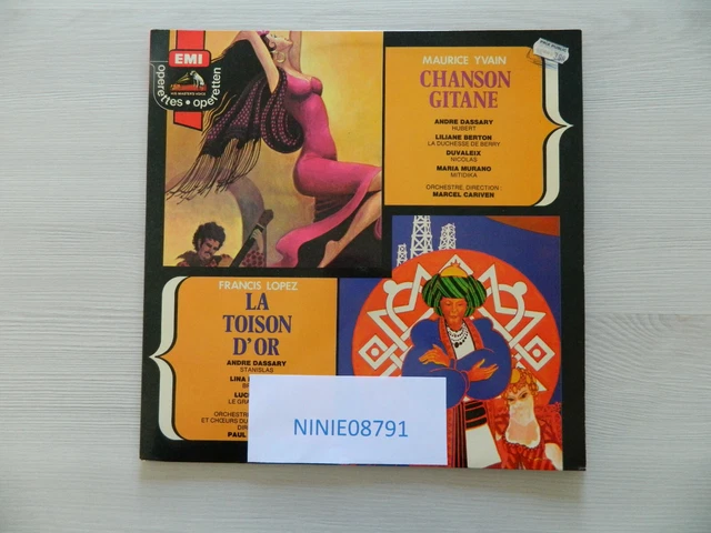 RARE DOUBLE VINYLE La Toison D'OR et Chanson Gitane - YVAIN LOPEZ André DASSARY EUR 8,99 ...