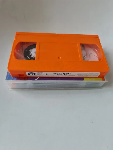 BLUES CLUES - Meet Joe - Vhs $20.00 - PicClick AU