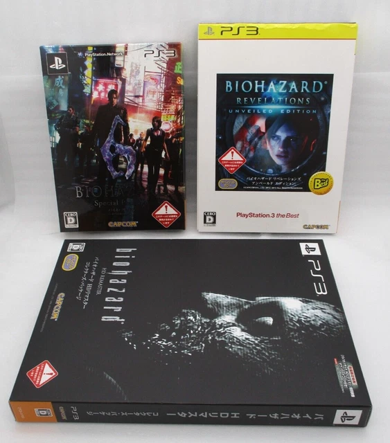 PS3 BIOHAZARD 6, Édition Dévoilée & Remaster HD Collector's Japon ...