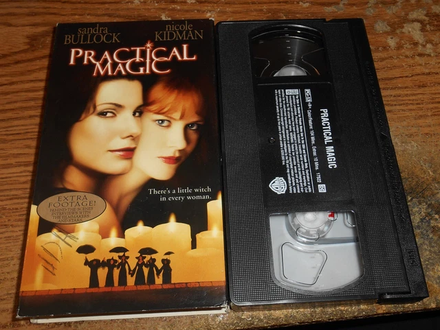 PRACTICAL MAGIC 1998 Vhs/Sandra Bullock/Nicole Kidman Witch Comedy/Extra Footage £5.56 - PicClick UK