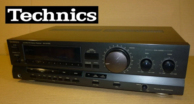 TECHNICS SA-GX100L AMPLIFIER Amp Tuner Stereo Receiver £79.99 - PicClick UK