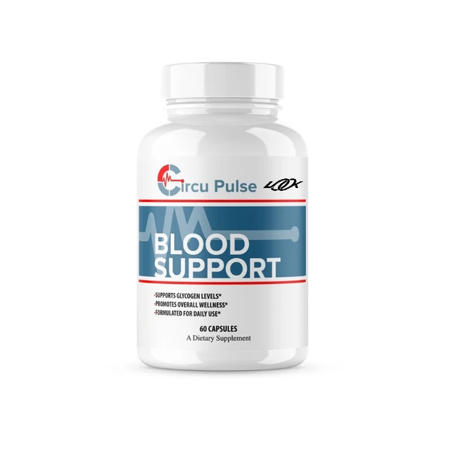 CIRCU PULSE BLOOD Support Capsules, CircuPulse Glycogen Support (60 ...