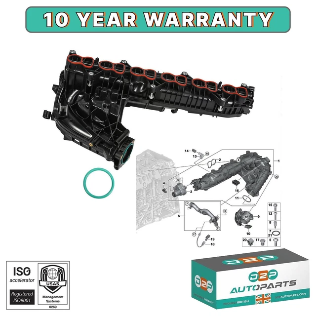INLET / INTAKE Manifold For 3.0D Bmw N57 E91 E92 E93 F07 F11 X5 X6 ...