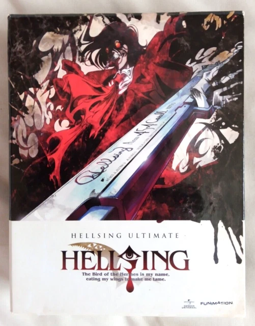 HELLSING ULTIMATE V-VIII Anime Blu-ray + DVD Box Set (NTSC) EUR 43,32 ...