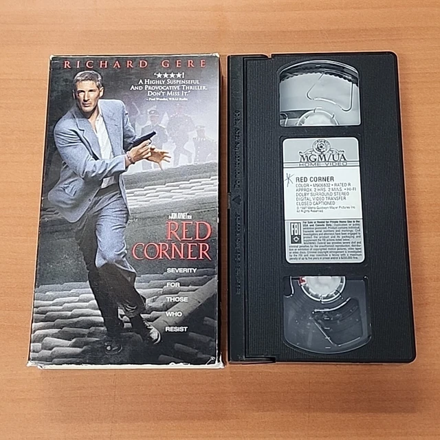 RED CORNER (VHS,1998) Richard Gere, Bai Ling £2.46 - PicClick UK
