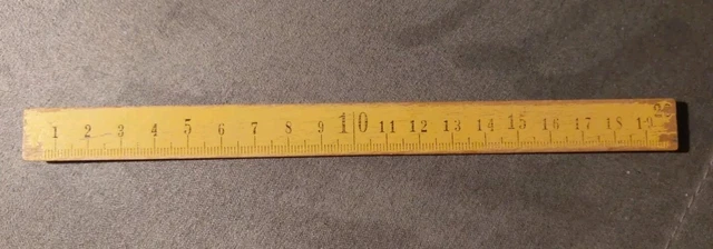 LINEAL 20 CM.DDR Holz Altes Lineal EUR 8,90 - PicClick DE