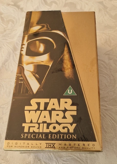 STAR WARS VHS Trilogy gold special edition. Brand new, sealed box. £13. ...