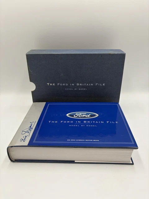 THE FORD IN Britain File Model By Model W/ Hard Slip Case By Eric ...