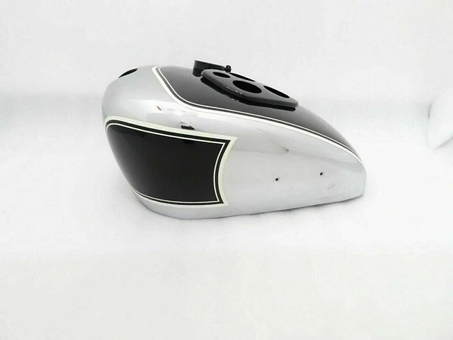 TRIUMPH T90 PRE War Model Black Paint Chrome Petrol Fuel Tank £220.00 ...