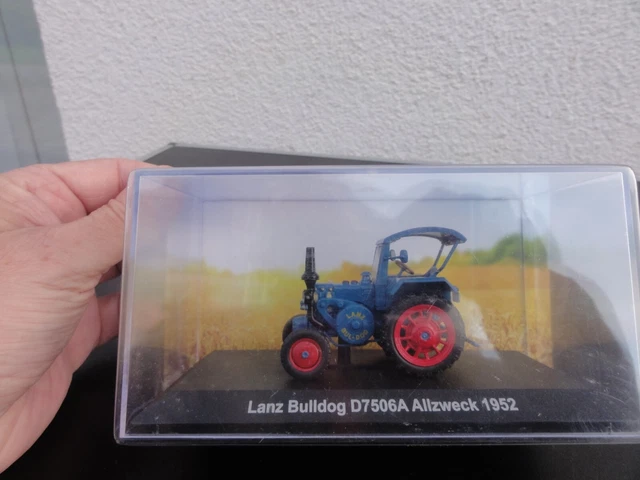 TRAKTOR LANZ BULLDOG D7506A Allzweck 1952 Hachette 1:43 EUR 9,99 - PicClick DE