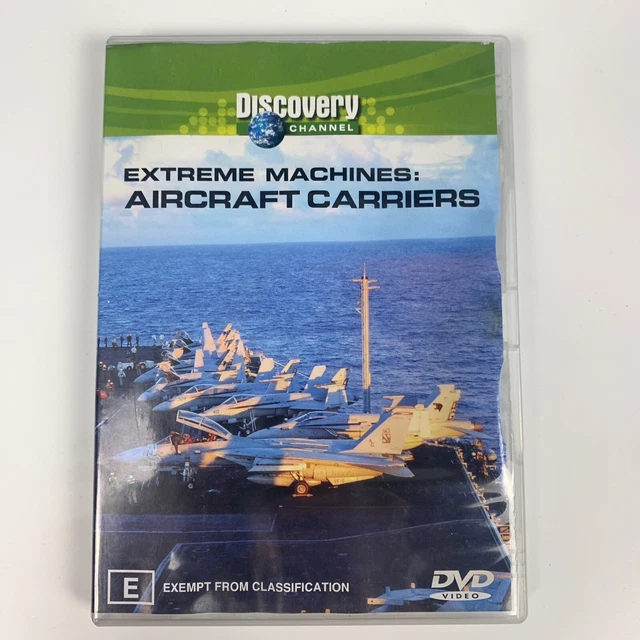 EXTREME MACHINES - Aircraft Carriers (DVD, 1998) Discovery Channel ...
