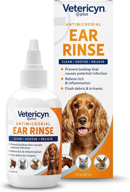 VETERICYN ALL ANIMAL Ear Rinse - 89 Ml (Pack of 1) £17.40 - PicClick UK