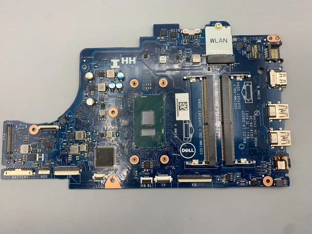 GENUINE/OEM DELL INSPIRON 15 5567 Motherboard Intel Core i3 7th Gen ...