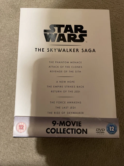STAR WARS: THE Skywalker Saga [12] DVD Box Set 9 movie collection EUR ...