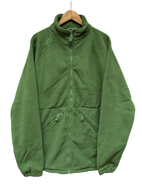 BRITISH ARMY ISSUE Green Thermal Liner Fleece Jacket Size 190/96 ...