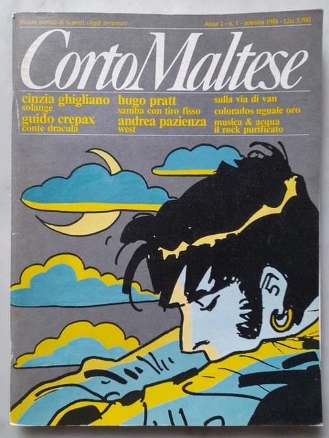 RIVISTA CORTO MALTESE anno 2 numero 1 con POSTER e CARTOLINA gennaio ...