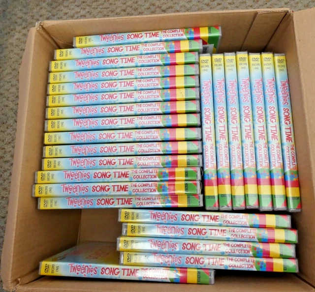 29 COPIES OF The TWEENIES Song Time Complete Collection, DVD Set, BBC ...