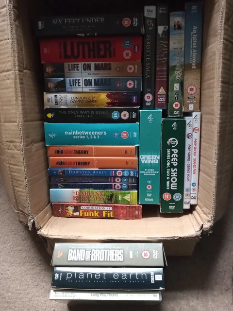 25 X COMPLETE BBC, ITV, C4 BOX SETS/Series/Seasons DVD Bundle/Job Lot, VGC £19.99 - PicClick UK